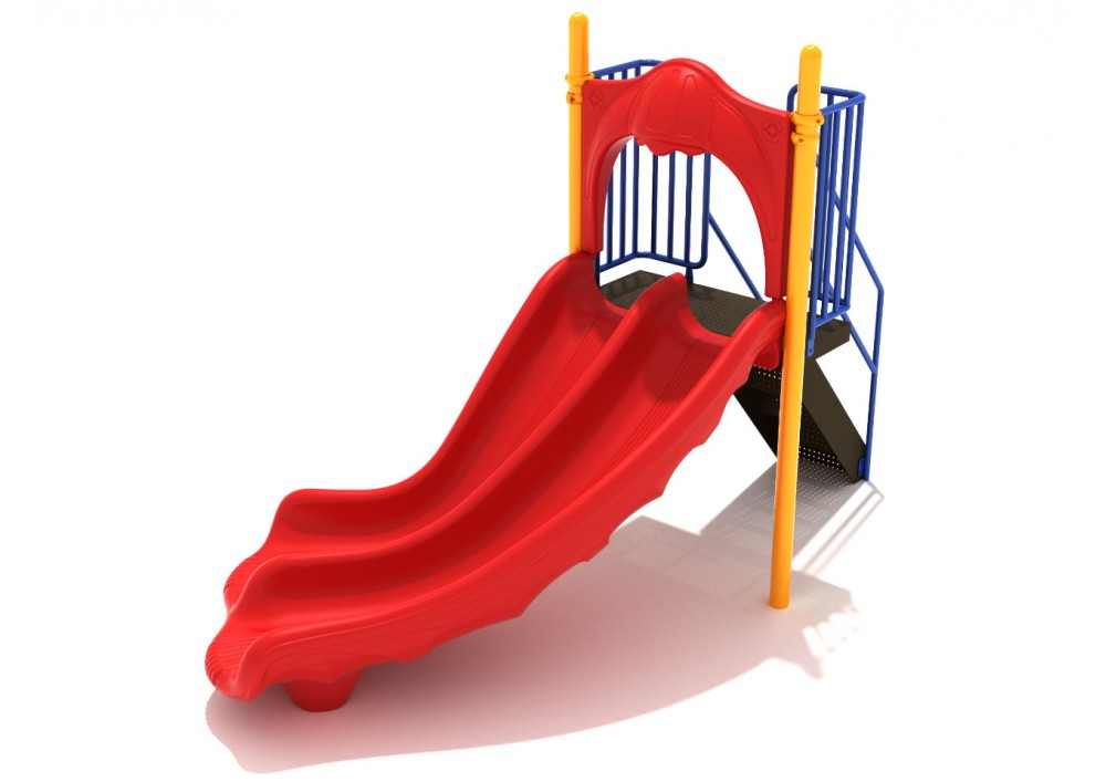 4 Foot Double Right Turn Slide Now on Sale | Elite Play Equipment