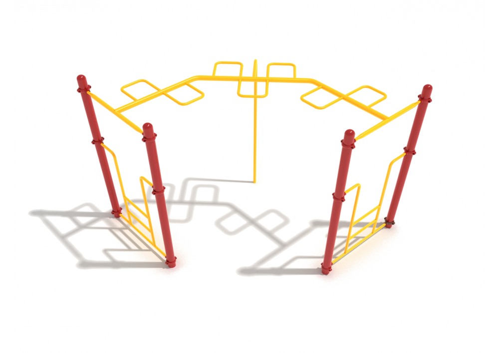 90-Degree Snake Loop Ladder 1 - Elite Play Equipment
