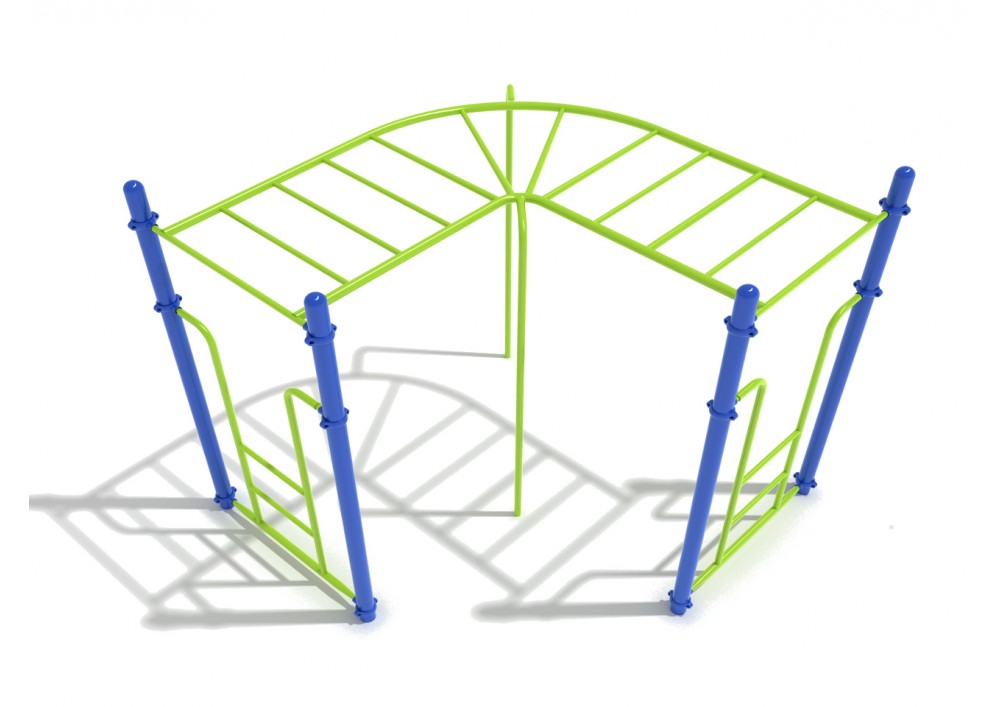 90 Degree Straight Rung Horizontal Ladder | Elite Play Equipment