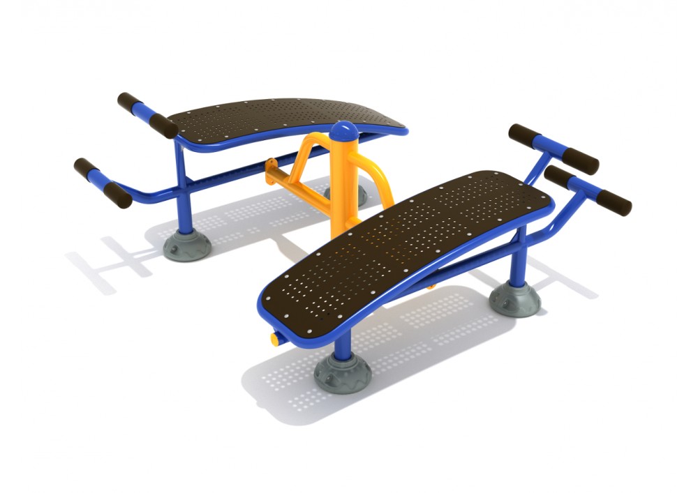 Double Station Sit Up Bench Now on Sale | Elite Play Equipment