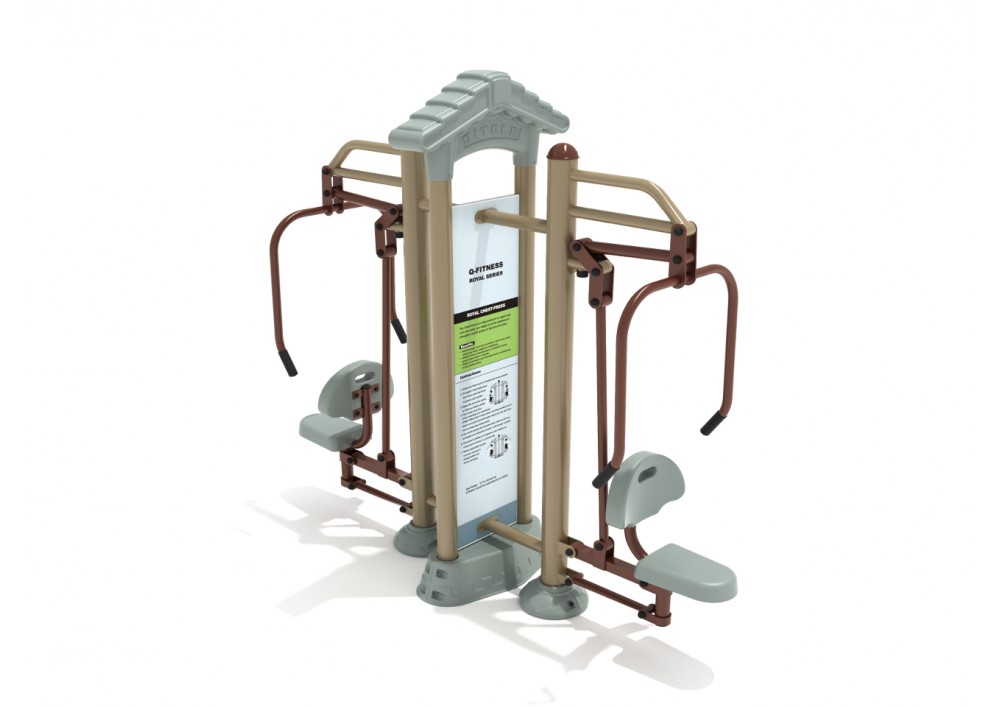 Royal Double Station Chest Press Now on Sale | Elite Play Equipment