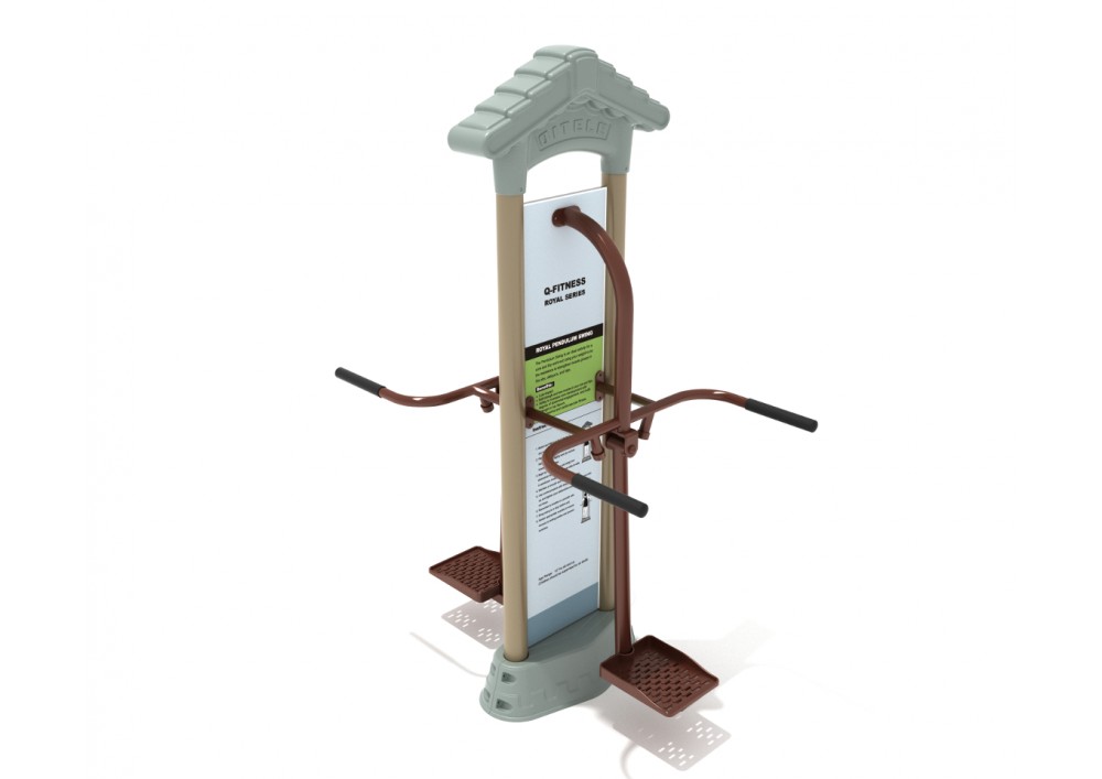 Royal Double Station Pendulum Swing | Elite Play Equipment