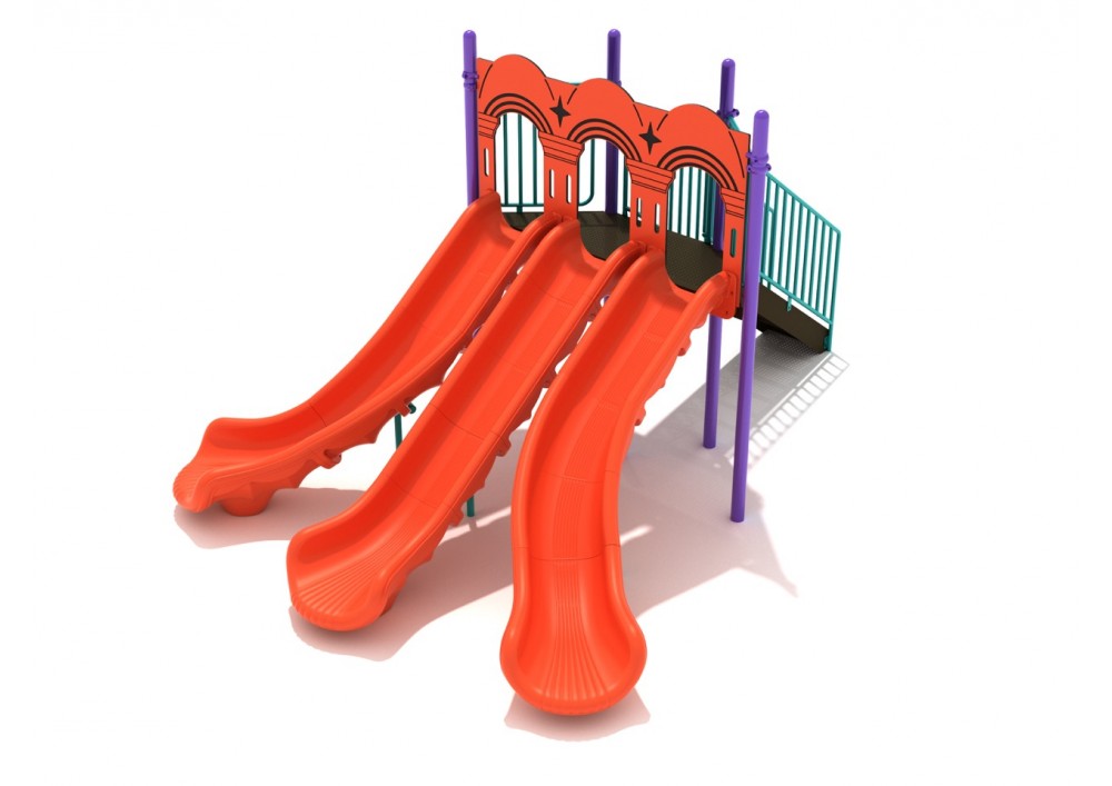 5 Foot Triple Sectional Split Slide Now on Sale | Elite Play Equipment