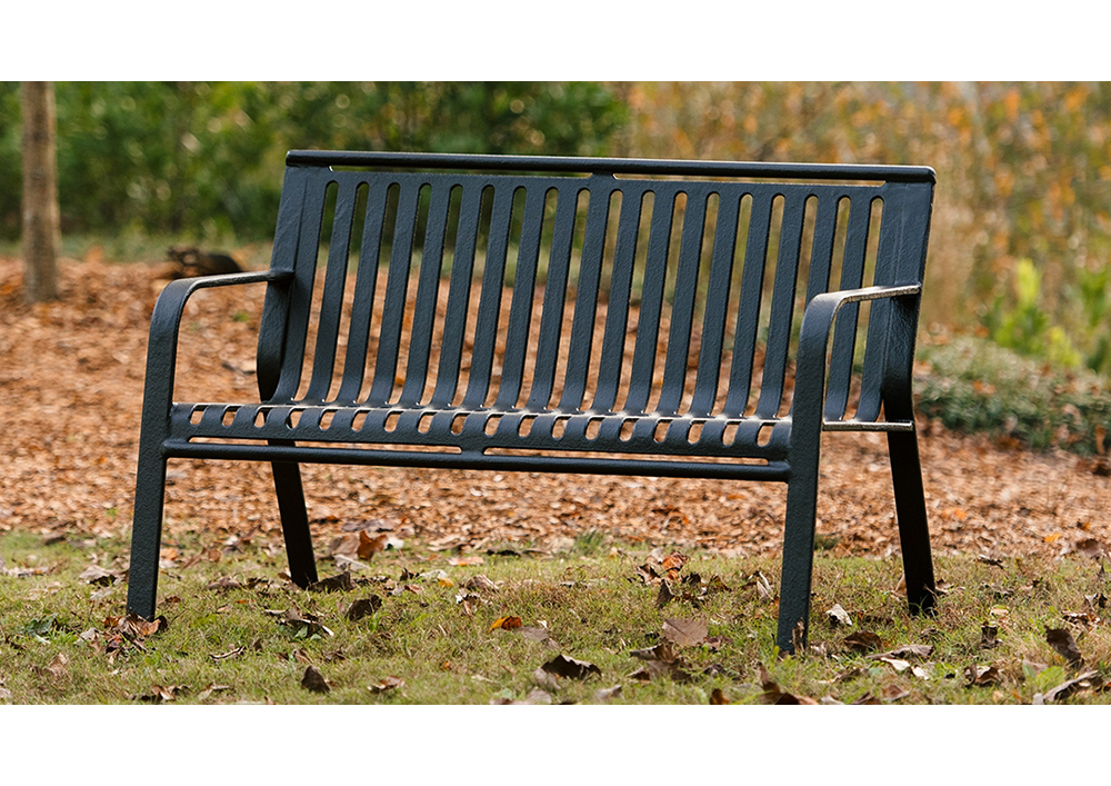 Metro Bench with Back Now on Sale | Elite Play Equipment