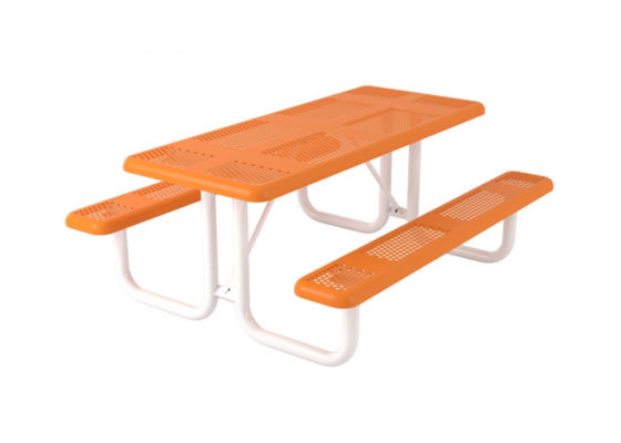 Perforated Rectangle Portable Table | Elite Play Equipment