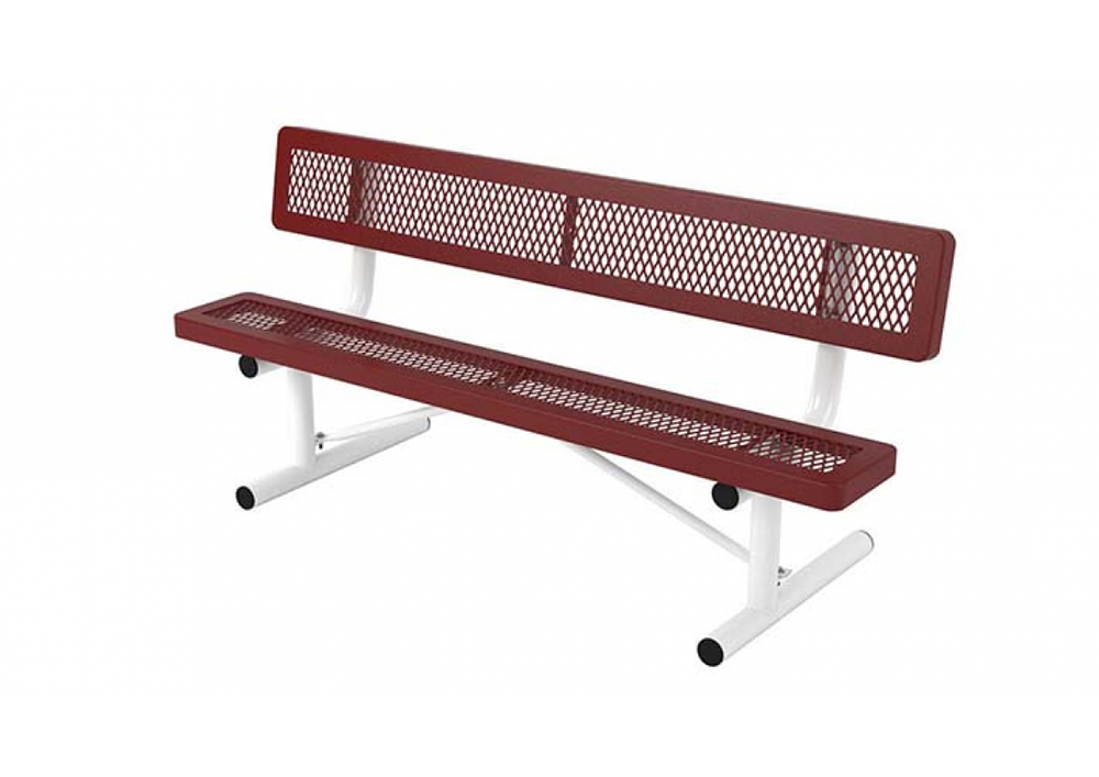Standard Regal Children's Bench with Back | Elite Play Equipment