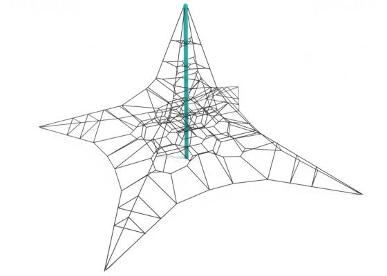 Interstellar Incline Rope Net Climber Now on Sale | Elite Play Equipment