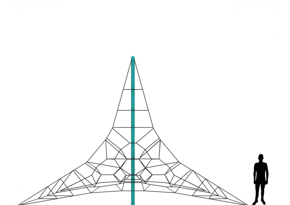 Interstellar Incline Rope Net Climber Now on Sale | Elite Play Equipment